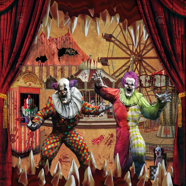 Allenjoy Horror Circus Photography Backdrop Gbsx-00236 – Allenjoy Studio