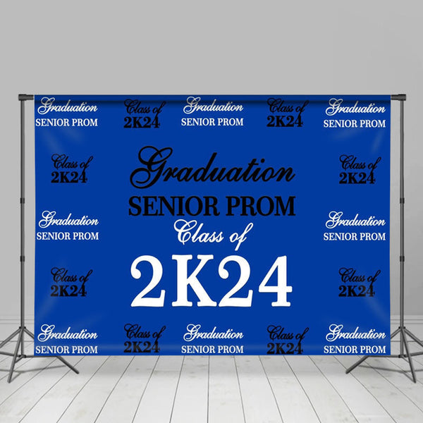 Allenjoy Senior Prom Black White Blue Backdrop Graduation – Allenjoy Studio