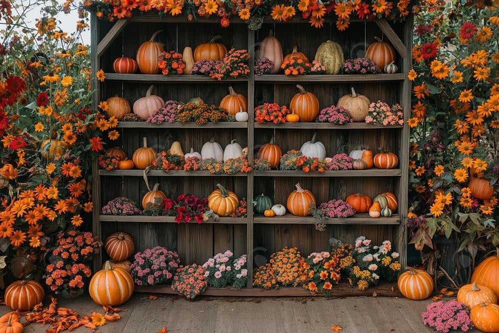 Allenjoy Autumn Pumpkin Farm Photography Backdrop Gb_00075 – Allenjoy ...