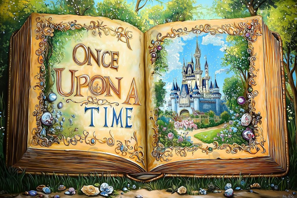 Allenjoy Fairy Tale Storybook Photography Backdrop Gbsx-01030 ...