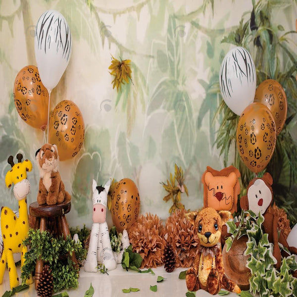 Allenjoy Jungle Safari Animals Photography Backdrop Gbsx-00834 ...