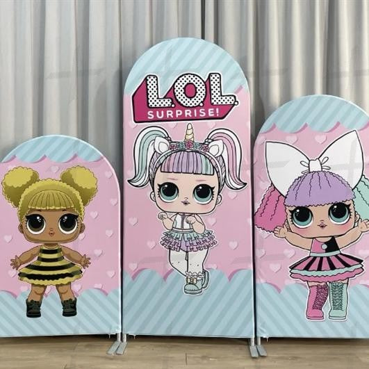 Surprise Dolls Arch Covers Set AS-DLZ-941821 – Allenjoy Studio