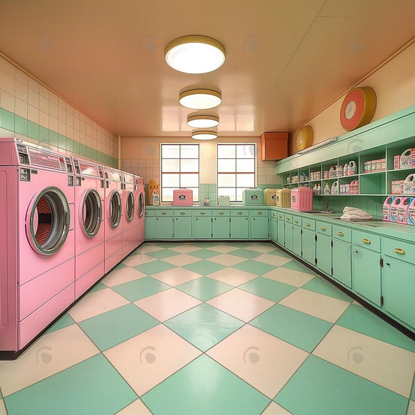 Allenjoy Laundry Day Photography Backdrop Gbsx-00323 – Allenjoy Studio