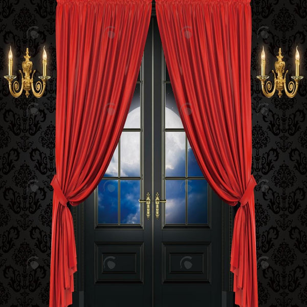Allenjoy Moon Night Door Photography Backdrop Gbsx-00830 – Allenjoy Studio