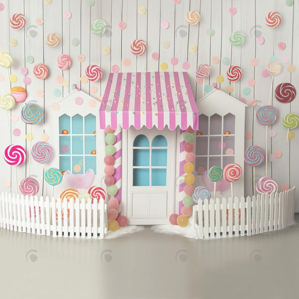 Allenjoy Sweet Shop Photography Backdrop GBSX-00036 – Allenjoy Studio