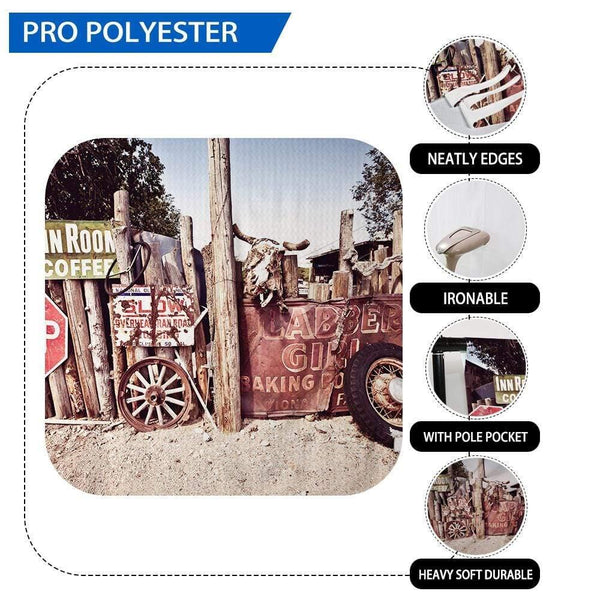 Allenjoy Backdrop Western Back to Ancient Times Photographic Backgroun ...