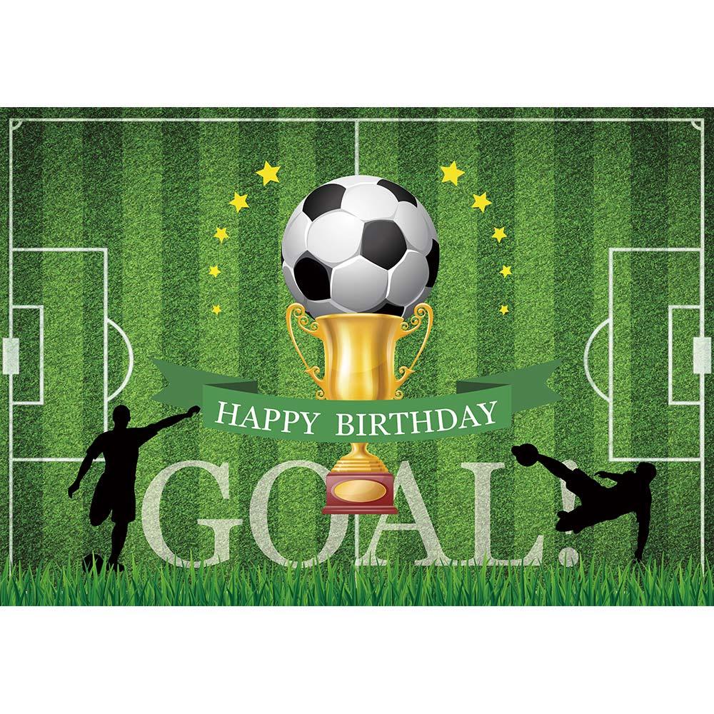 Allenjoy Football Field GOAL Cup Backdrop for Birthday – Allenjoy Studio