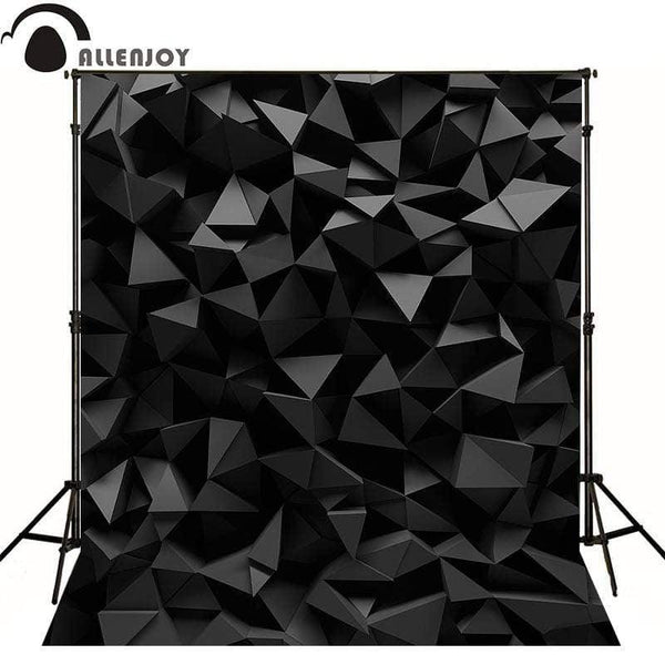 Allenjoy Professional Background 3D Diamond Black Backdrop for Portrai ...